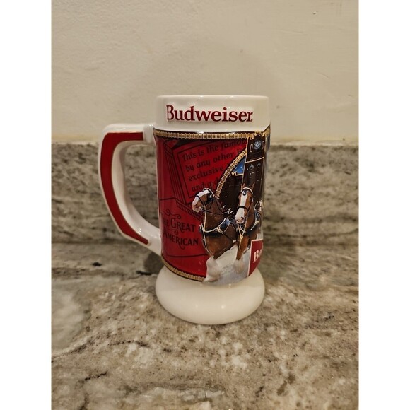 Budweiser | Dining | Budweiser 4st Anniversary 220 Edition Winter ...